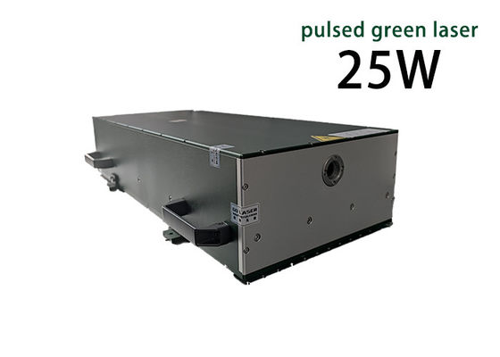 Single Mode Nanosecond Pulsed Laser Diode Green 50W Fiber Laser