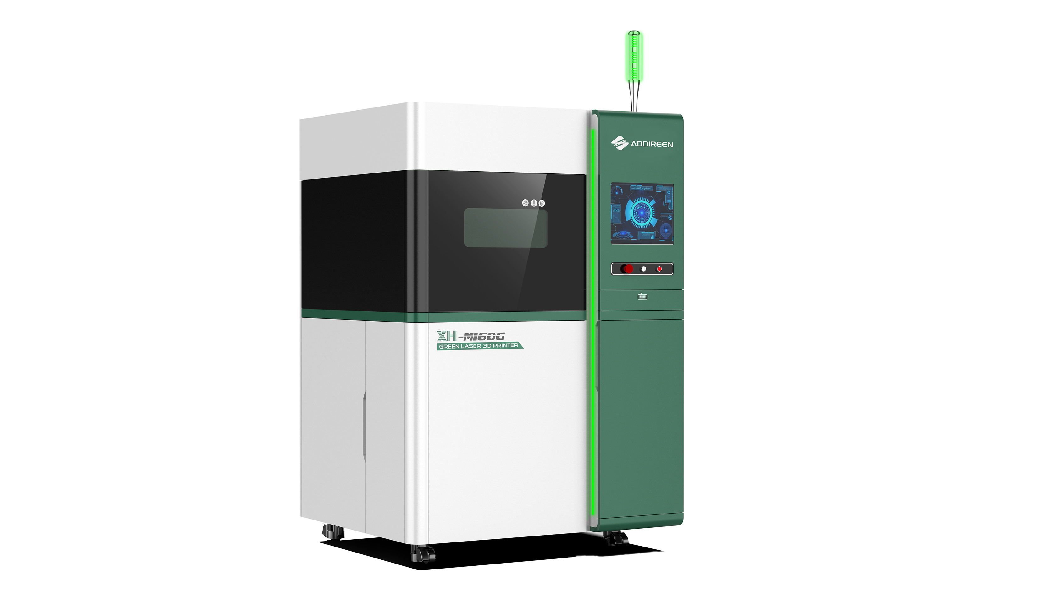 Compact Green Fiber Laser 3D Casting Printer Metal 3D Printer for Pure ...